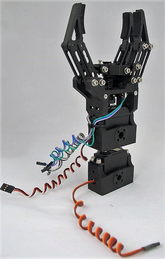 Andromina robot V.2.0: Robotic gripper and Arduino. Tutorial about a ...