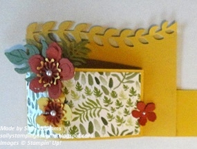 Sally's Stamping Delights: Botanical Blooms Bendi Card