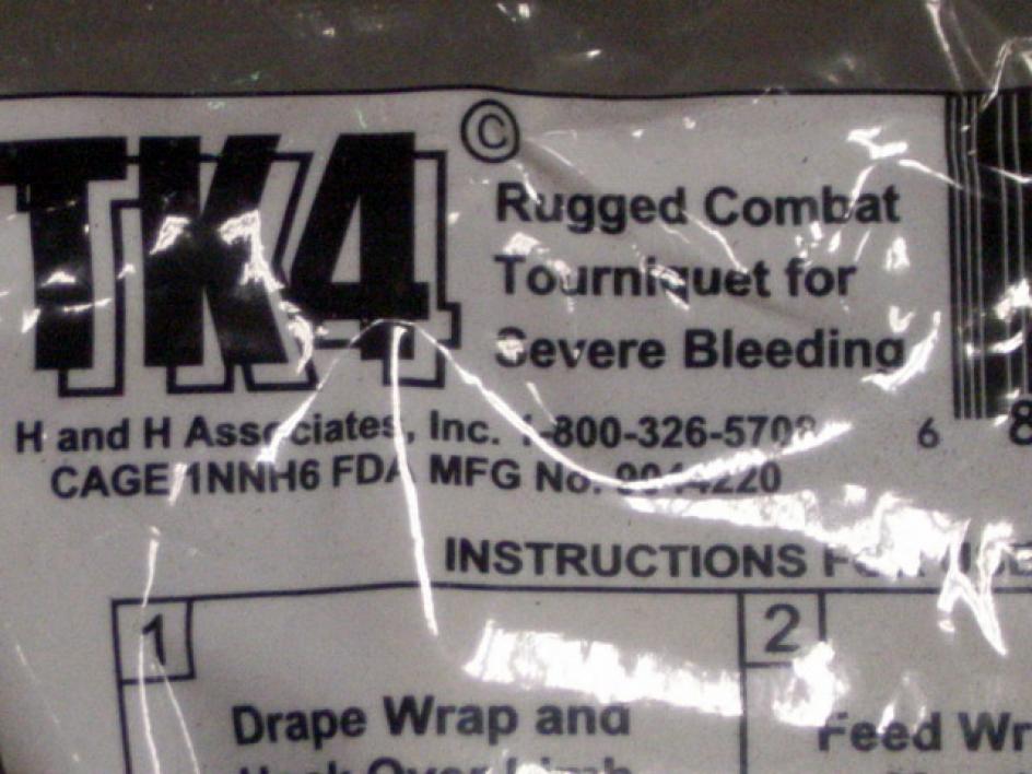 Webbingbabel: TK4 Combat Advanced One-Handed Tourniquet Tourni-Kwik