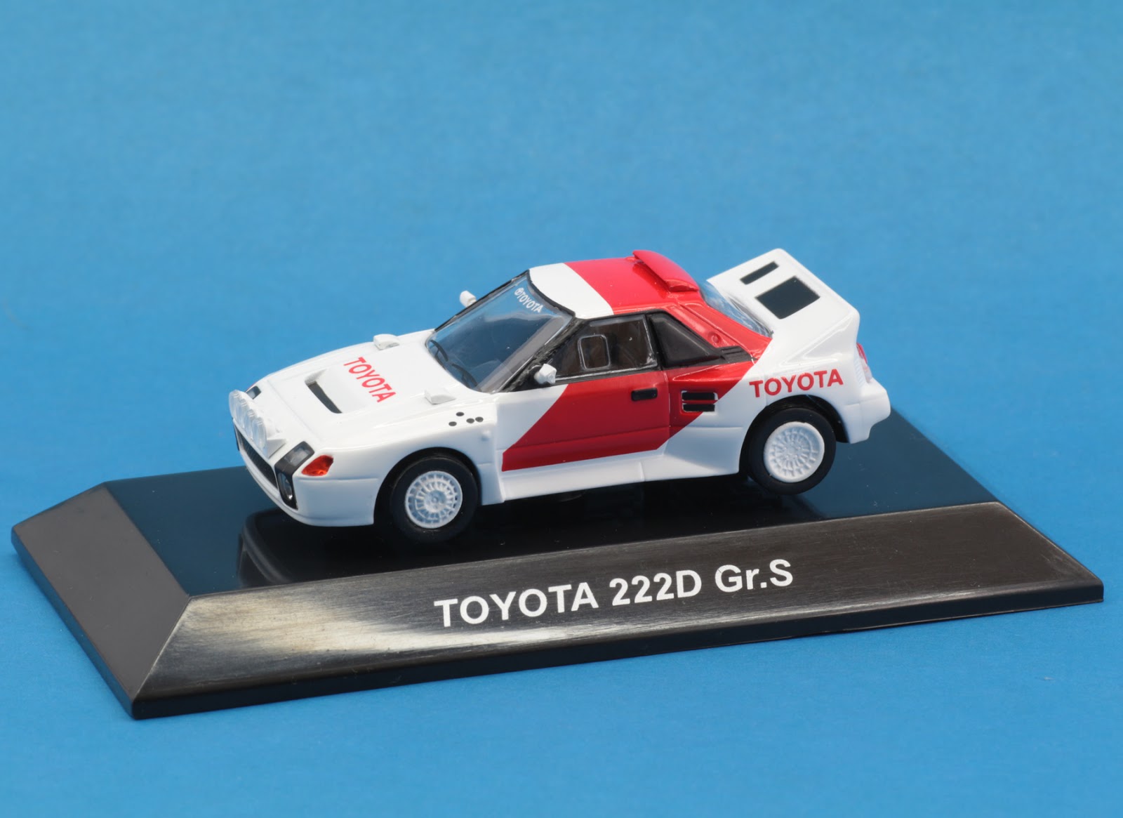 Incredible Mini Garage: Toyota 222D Gr.S 1987 Race 1/64 CM's