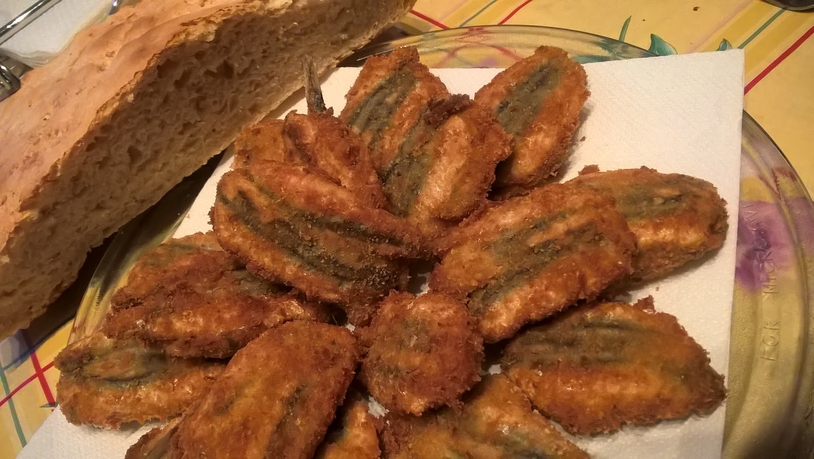 Bontàlandia il paese delle cose buone: Acciughe ripiene fritte