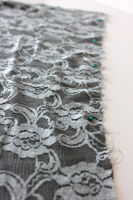 Single Loop Lace Infinity Scarf Tutorial | Sweet Verbena