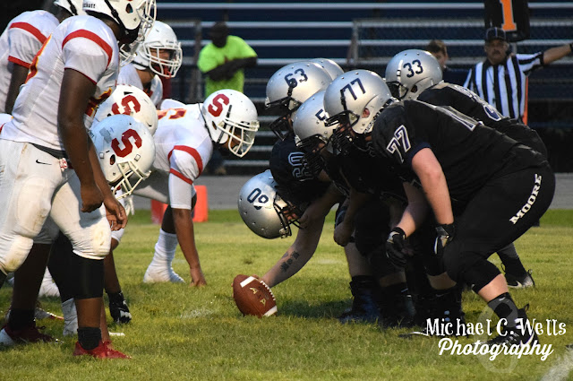 Moore Football Dominates Seneca