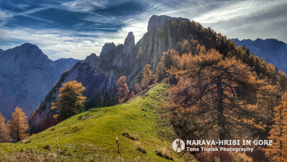 Narava hribi in gore: V jesenskih barvah