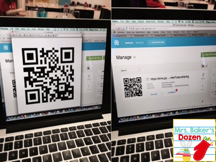 Using QR Codes at Parent Teacher Conferences - The Primary Punchbowl