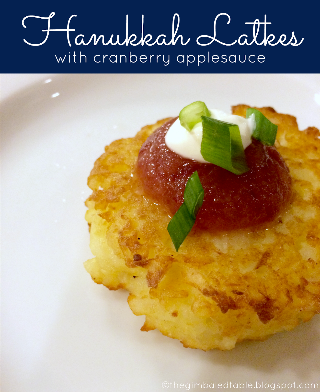 the gimbaled table: Hanukkah Latkes