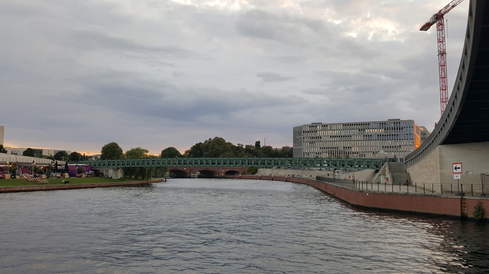 The Happy Pontist: German Bridges: 3. Gustav Heinemann Bridge, Berlin