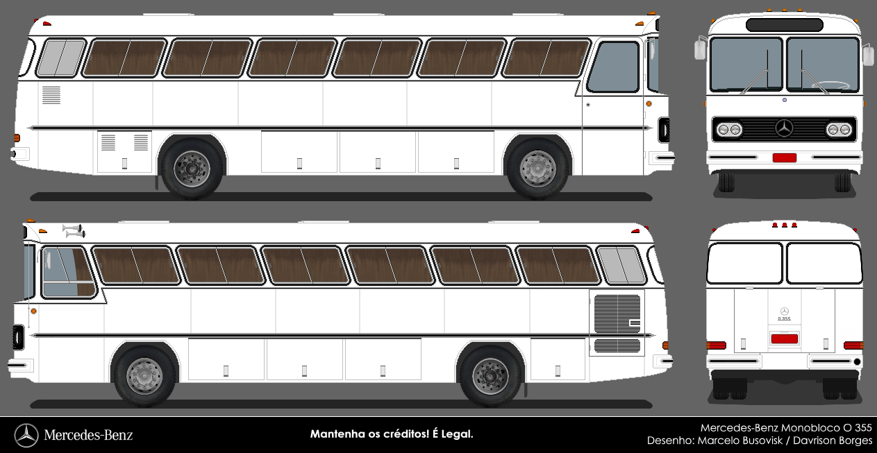 Central Bus: Monobloco Mercedes-Benz O-355 R
