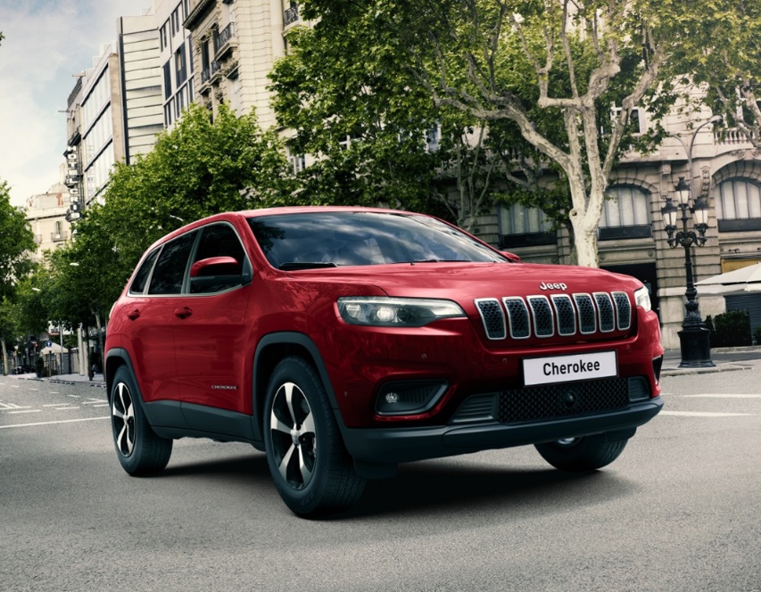 Jeep Cherokee 4 Restylé (2020) - Couleurs et code peinture