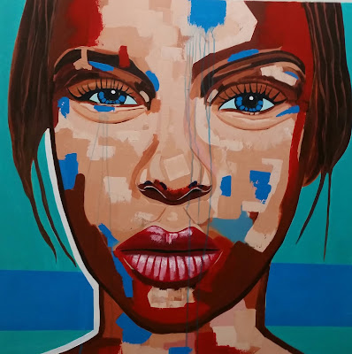 Julian Espinal Art Project: Noel Ortiz: Abstract landscapes & Faces