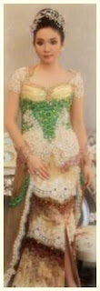 Update model kebaya modern sinden OVJ edisi Gisel