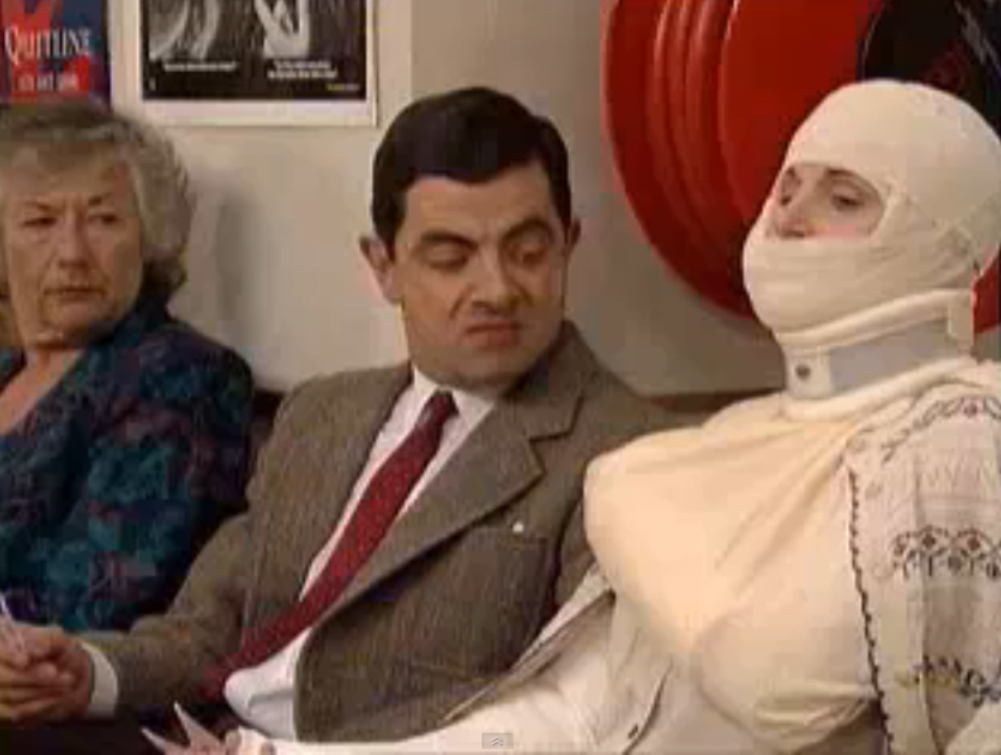 aninesmacadamnews: Mr.Bean - En el hospital