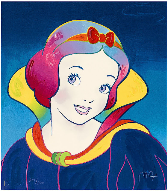 Filmic Light - Snow White Archive: Peter Max Snow White Art