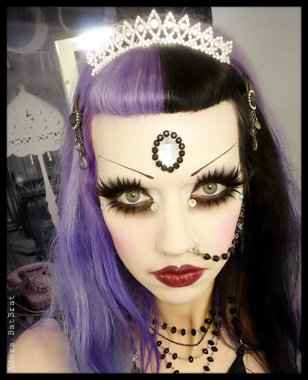 Adora BatBrat: Today's Goth look - Cute Goth to Stockholm