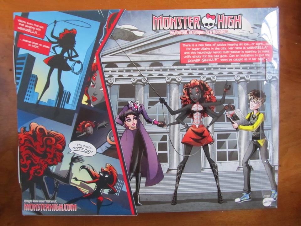 Monster High's WEBARELLA Revealed | NataliezWorld