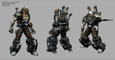 Ricky Zhang Art: Resistance 2 Assets 2008