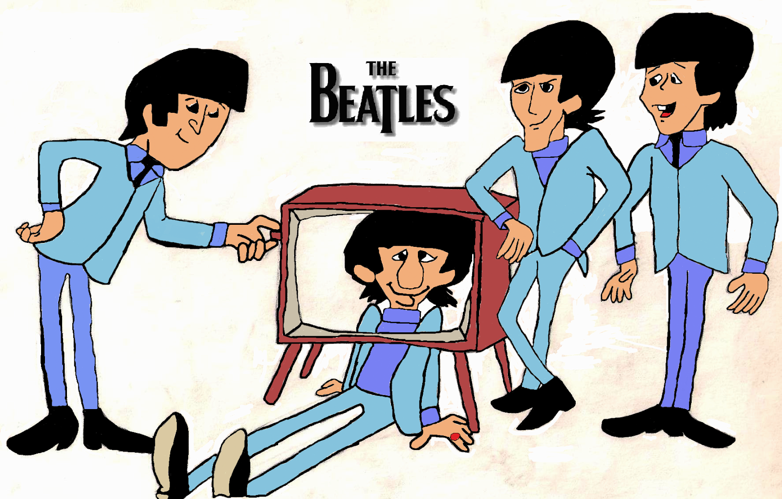 IMAGENSNET: THE BEATLES CARTOON