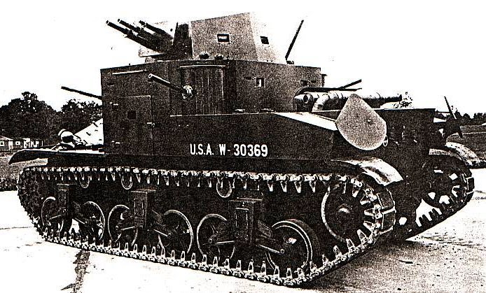 Armour force / Panssaroitu voima : Medium M2 tank (long bottom plate ...