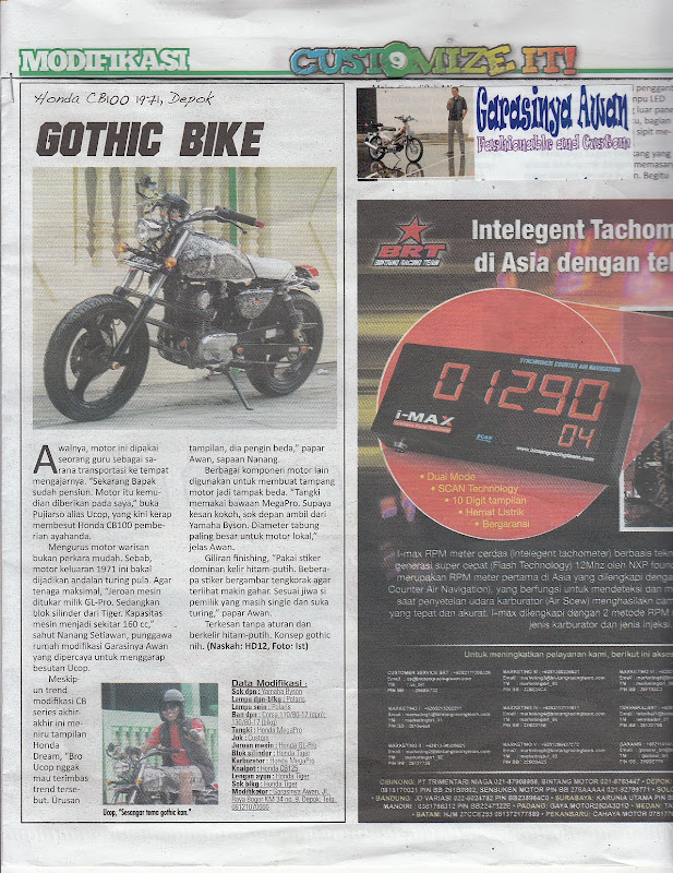 Tabloid Modifikasi Motor Plus | Wallpaper Modifikasi Motor