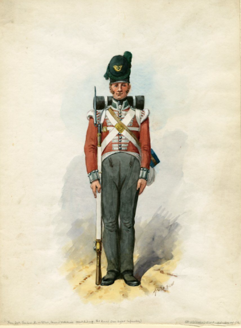Waterloo in 20mm: 51st King's Own Yorkshire Light Infantry