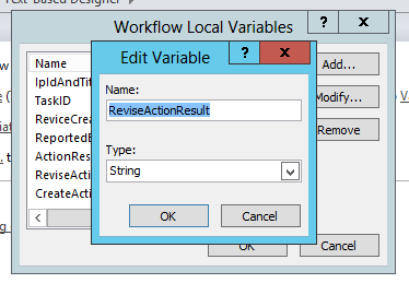 SharePoint 2013 Workflow error : Custom outcome column returns default option as a task result