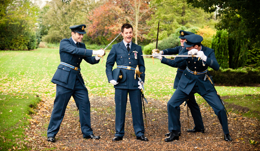 Lancashire Bride: Chris & Louise's RAF Wedding