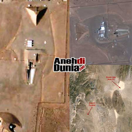 Temuan Bangunan Piramida Di Area 51 - Berita Aneh dan Unik Terbaru