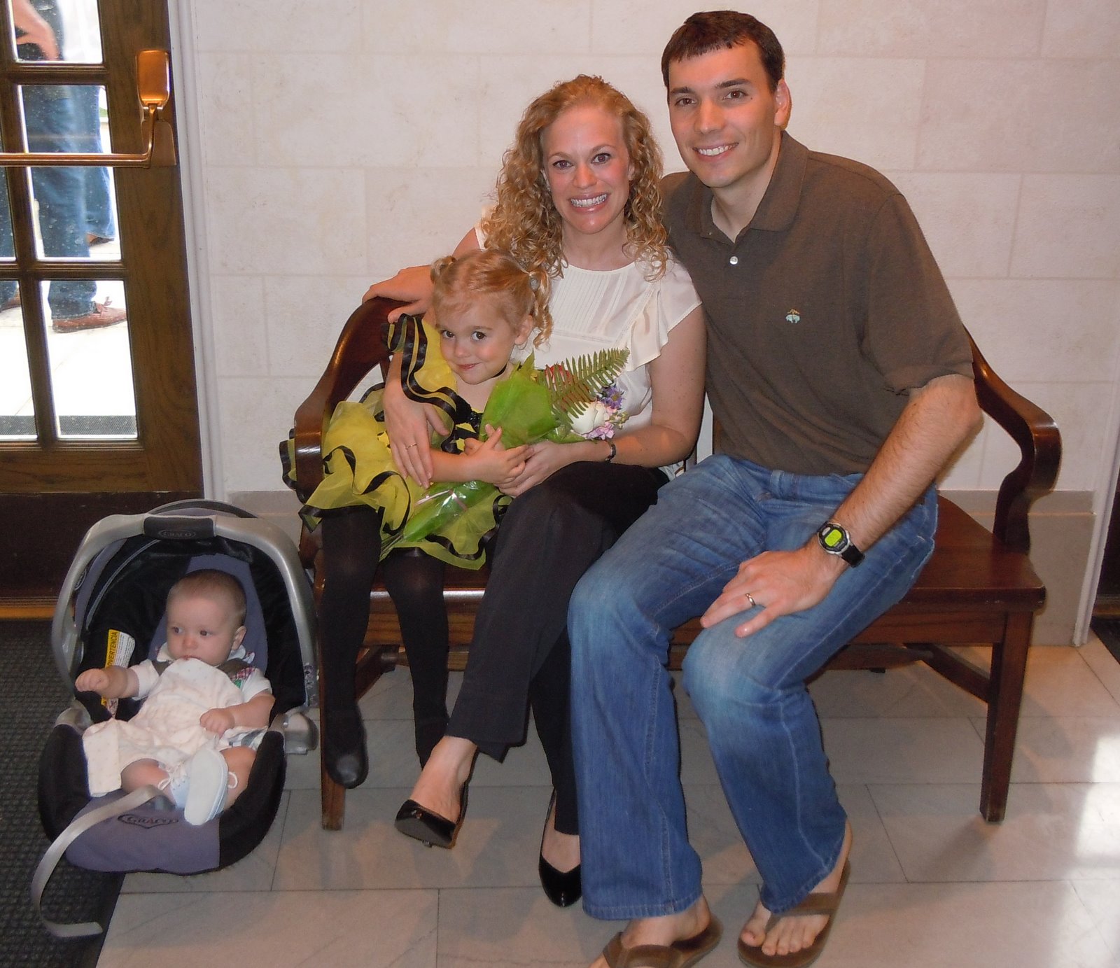 The Krauss Family: Bee Humble: Caroline's First Dance Recital