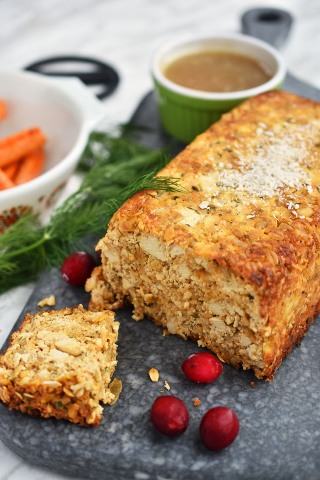 Woman in Real Life: Easy Cheezy Tofu Loaf (Vegan, Gluten-Free Option)