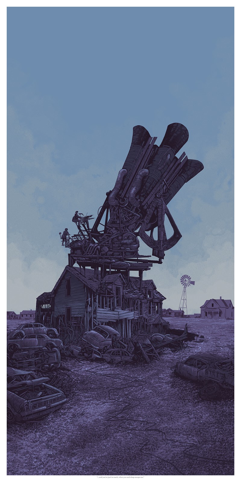 INSIDE THE ROCK POSTER FRAME BLOG: Daniel Danger when you and sleep ...