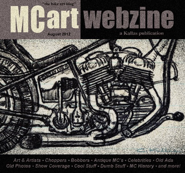 MC Art/Motorcycle Art: August 2012