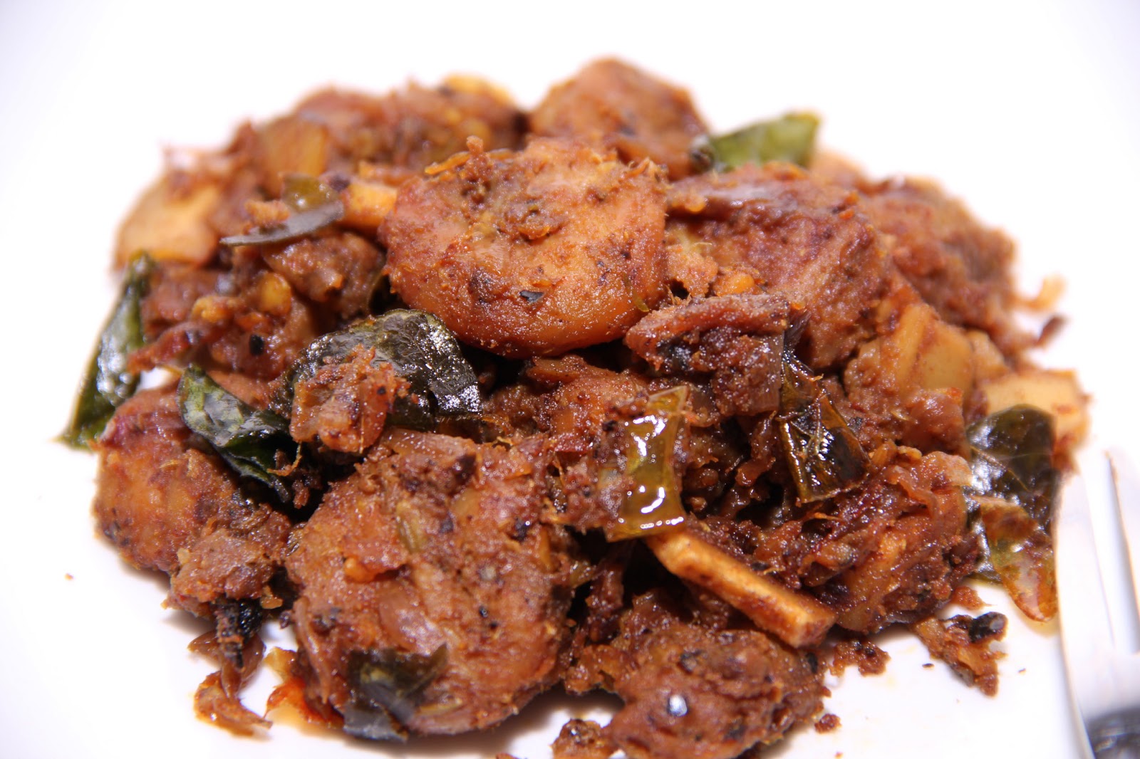 Sini's Menu.....The Kitchenmagic.....: Prawns( Chemmeen) Roast ...