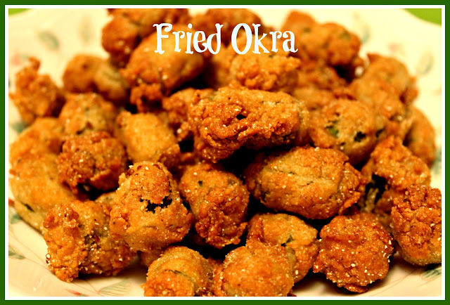 Sweet Tea and Cornbread: Fried Okra!