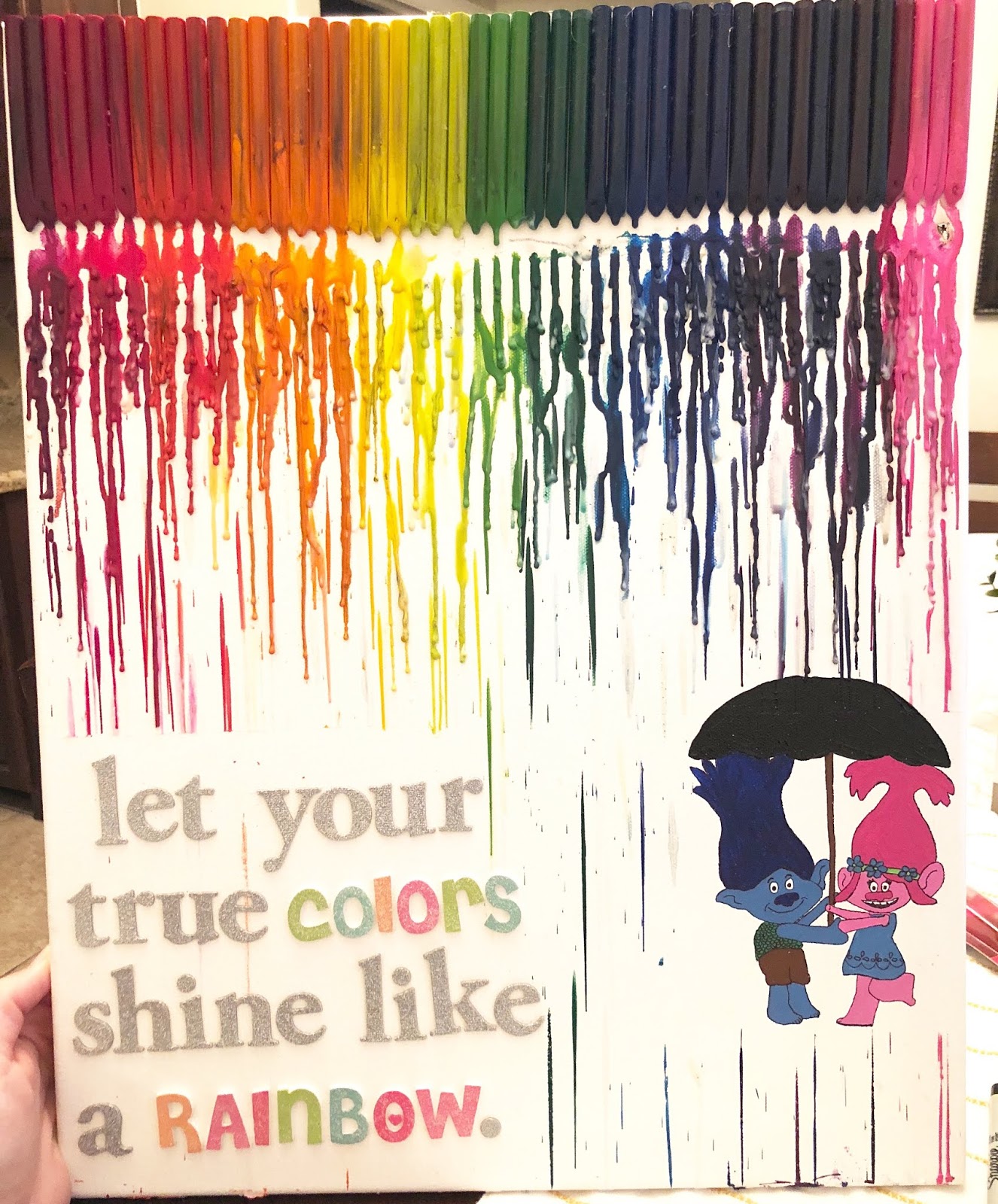 DIY: Melted Crayon Art Hack | Anchors Aweigh