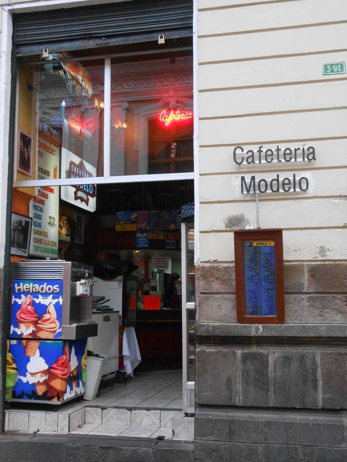 El pais de Nunca Jamas: Cafeteria Modelo