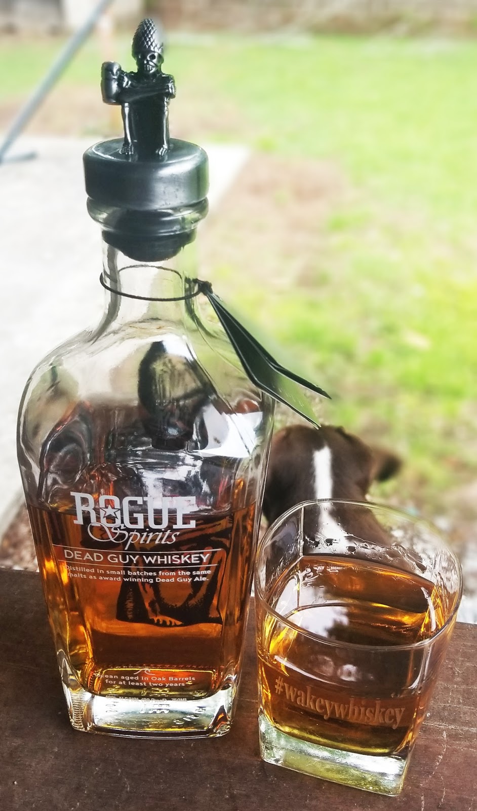 Bite and Booze: Wakey Whiskey: Rogue Spirits Dead Guy Whiskey
