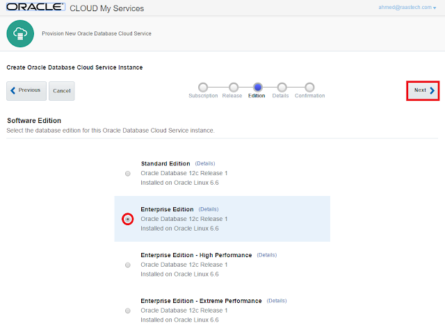 Raastech Blog: Creating an Oracle Database Cloud Service in under 40 ... Raastech Blog: Creating an Oracle Database Cloud Service in under 40 ...