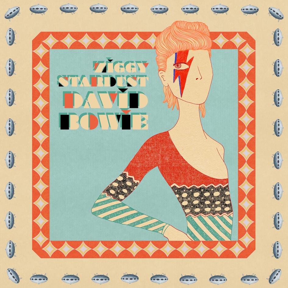 ana de lima illustration: ziggy stardust