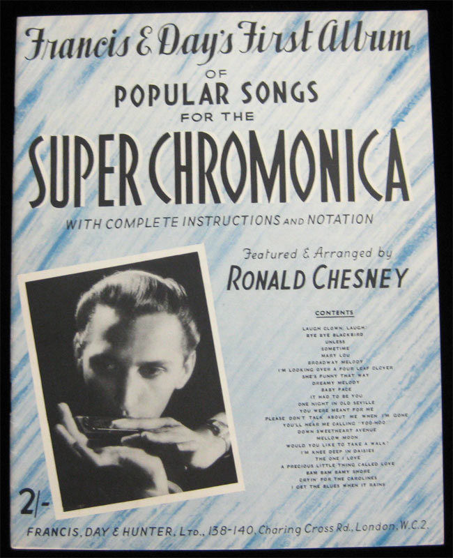 Janela aberta - Blogue de harmonica: Ronald Chesney