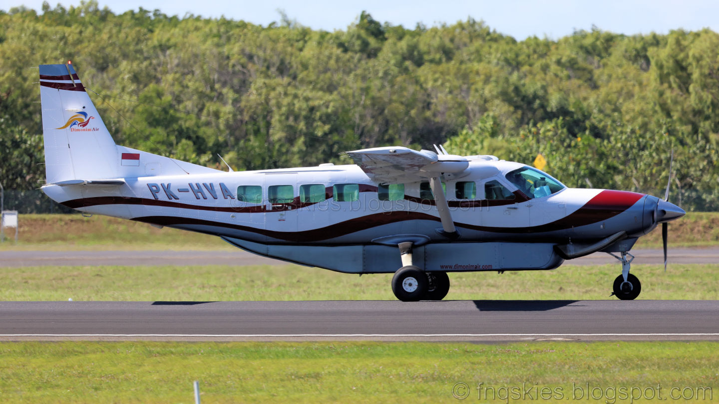 Far North Queensland Skies: Dimonin Air Cessna Caravan C208 PK-HVA