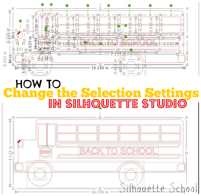How to Change Silhouette Studio Selection Box Default Settings ...