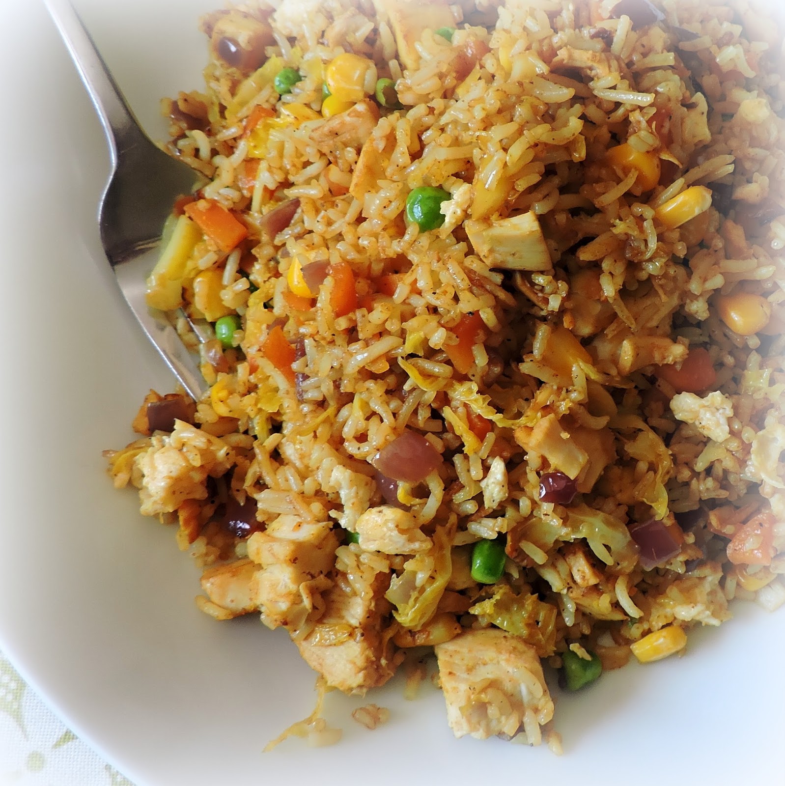 Curried Chicken Fried Rice | The English Kitchen