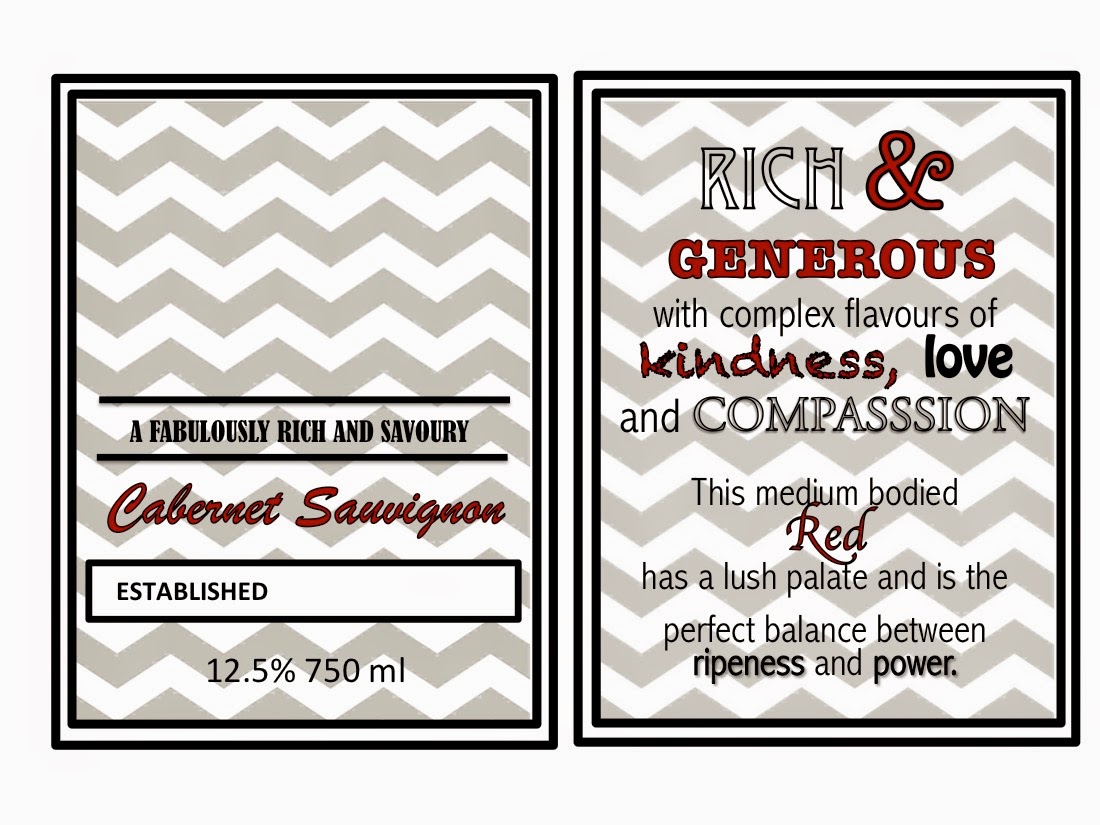 A Maid of Honour Always xo: DIY Customized Wine Bottle Labels! A ...
