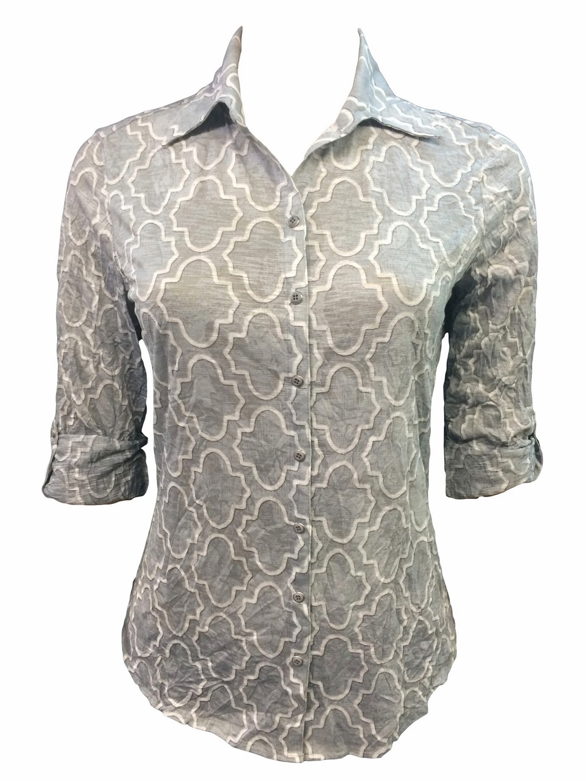 David Cline Cruise & Resort Fashion Shirts: David Cline Crushed Shirts ...