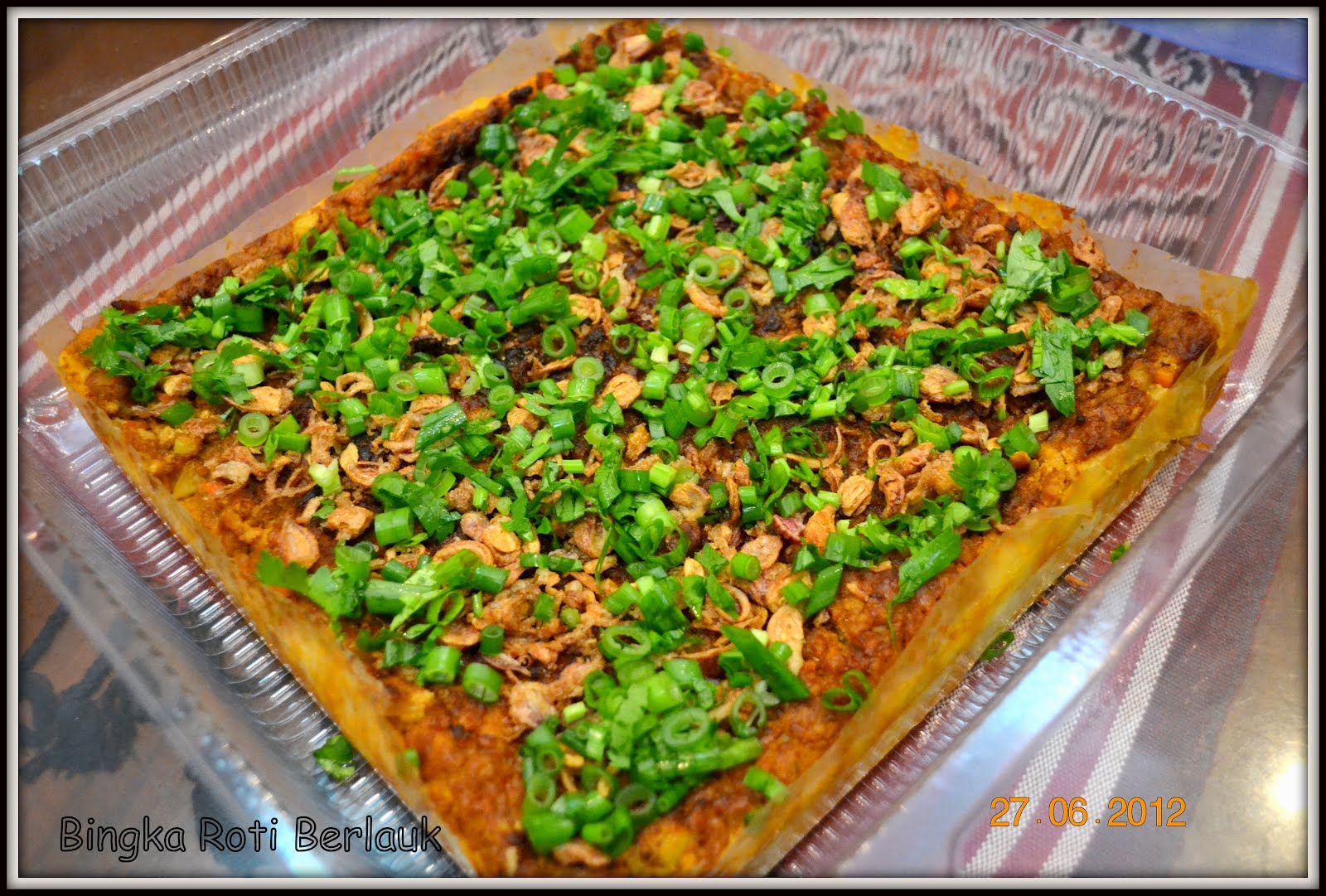 EdaLina's Cake House: Bingka Roti Berlauk - Aisyah