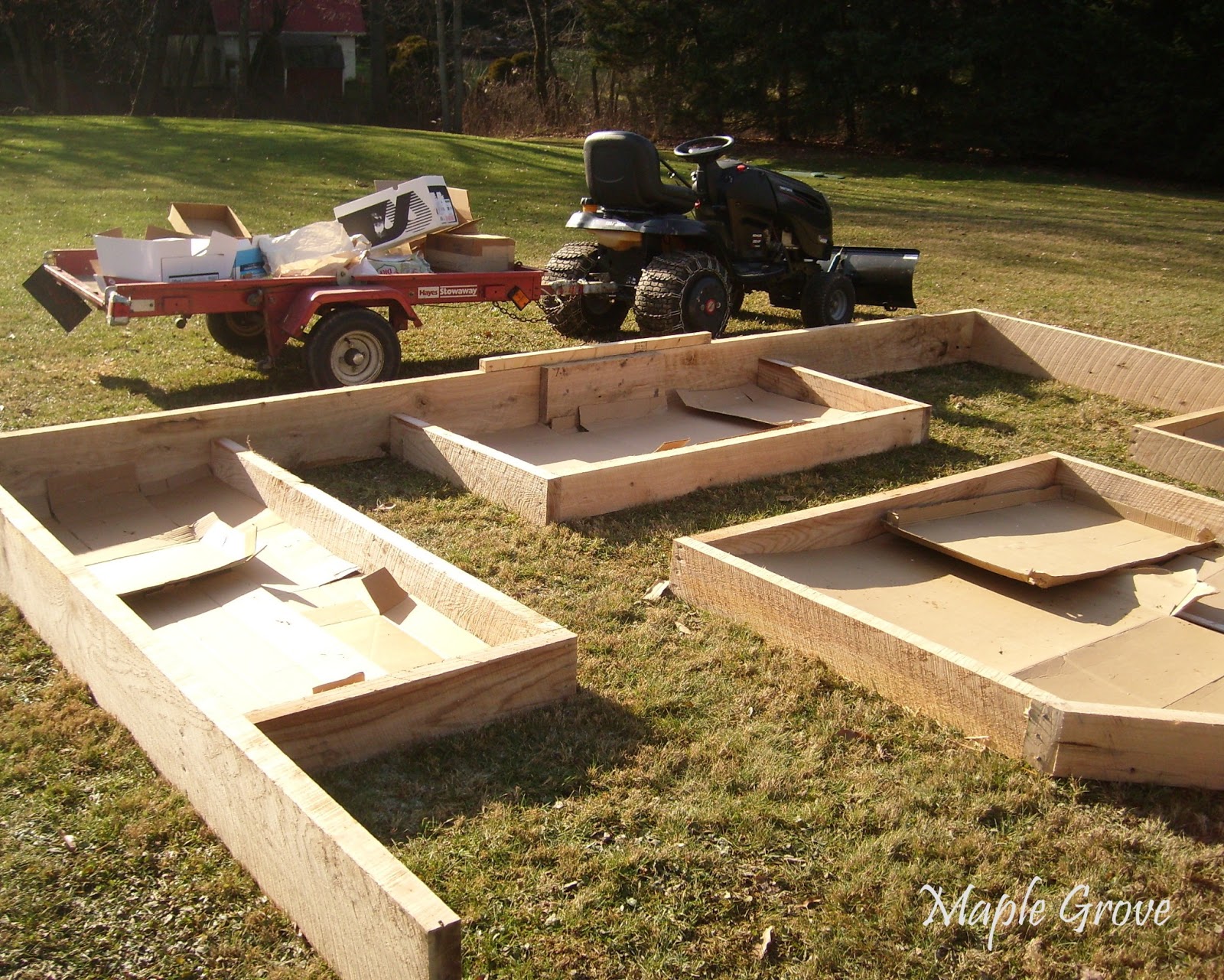 Maple Grove: Raised Bed Gardening with Compost Sandwiches