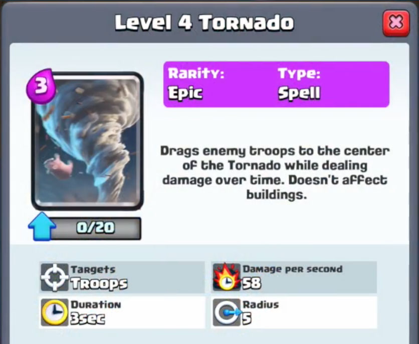 Card Preview: Tornado! - House of Clashers - Tips and Tactics to Boom ...