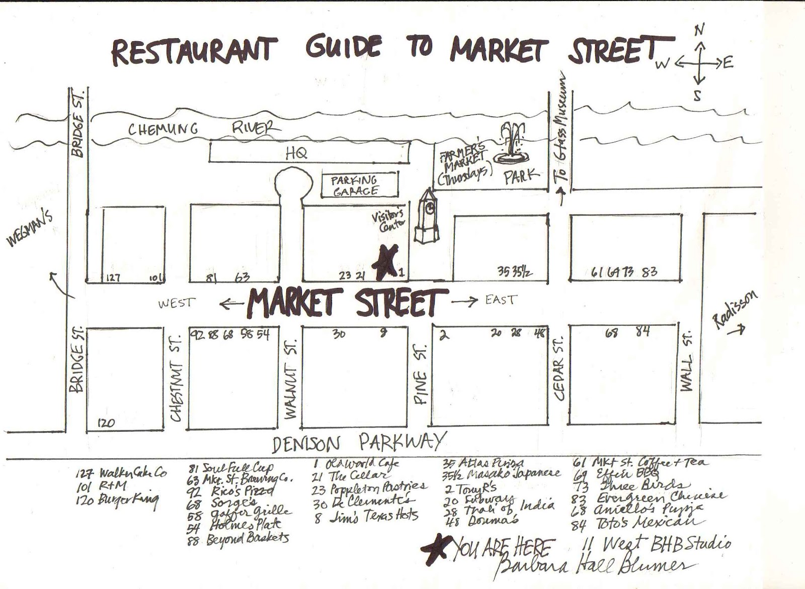 FEAST EVERYDAY : Restaurant Guide to Market Street
