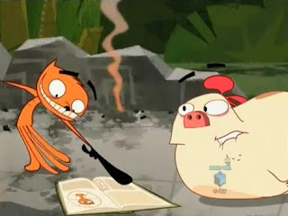 Nothing But Cartoons: Spliced - Stuck Together