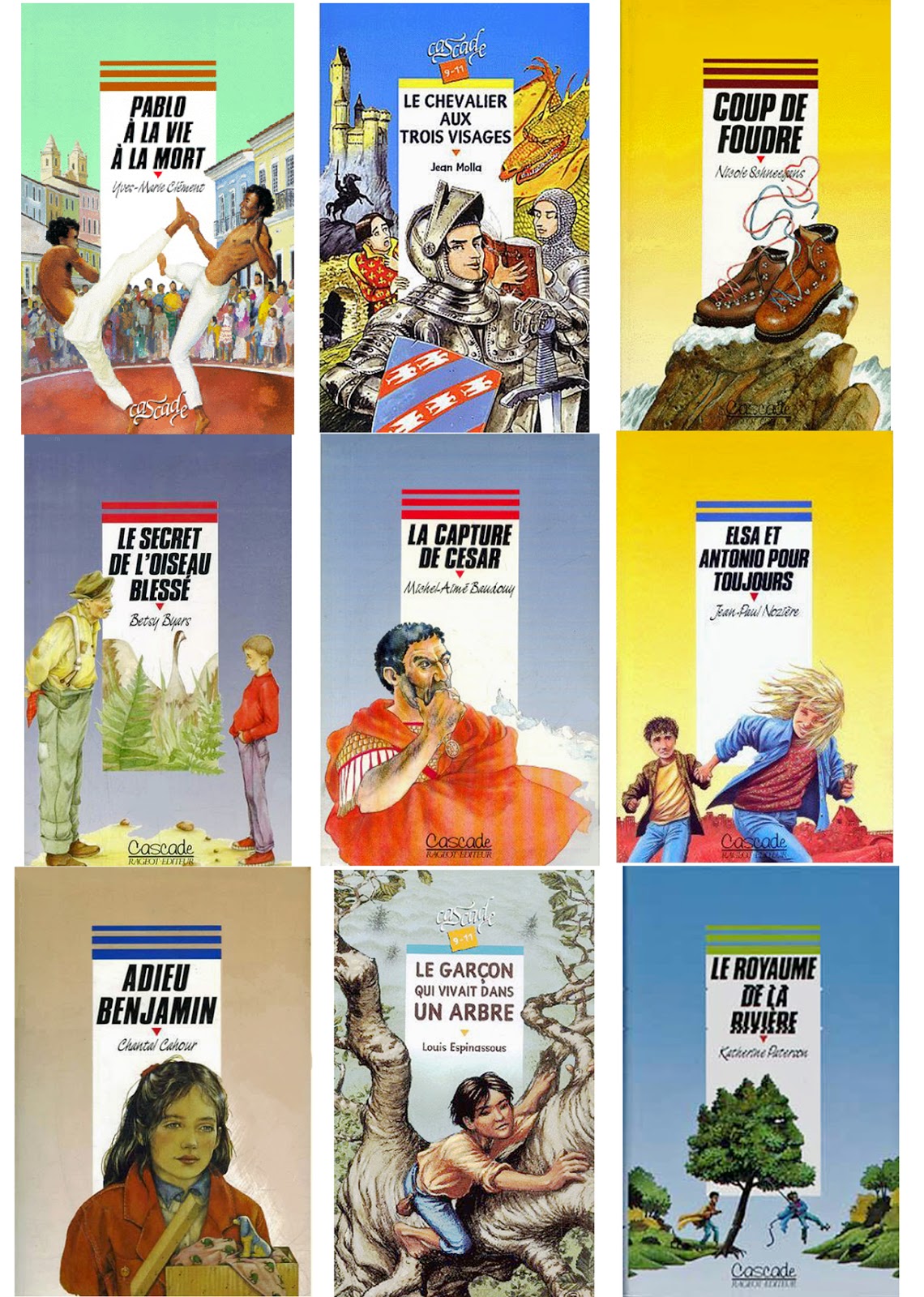 Eclectisme: "Cascade", une collection des éditions Rageot (1)